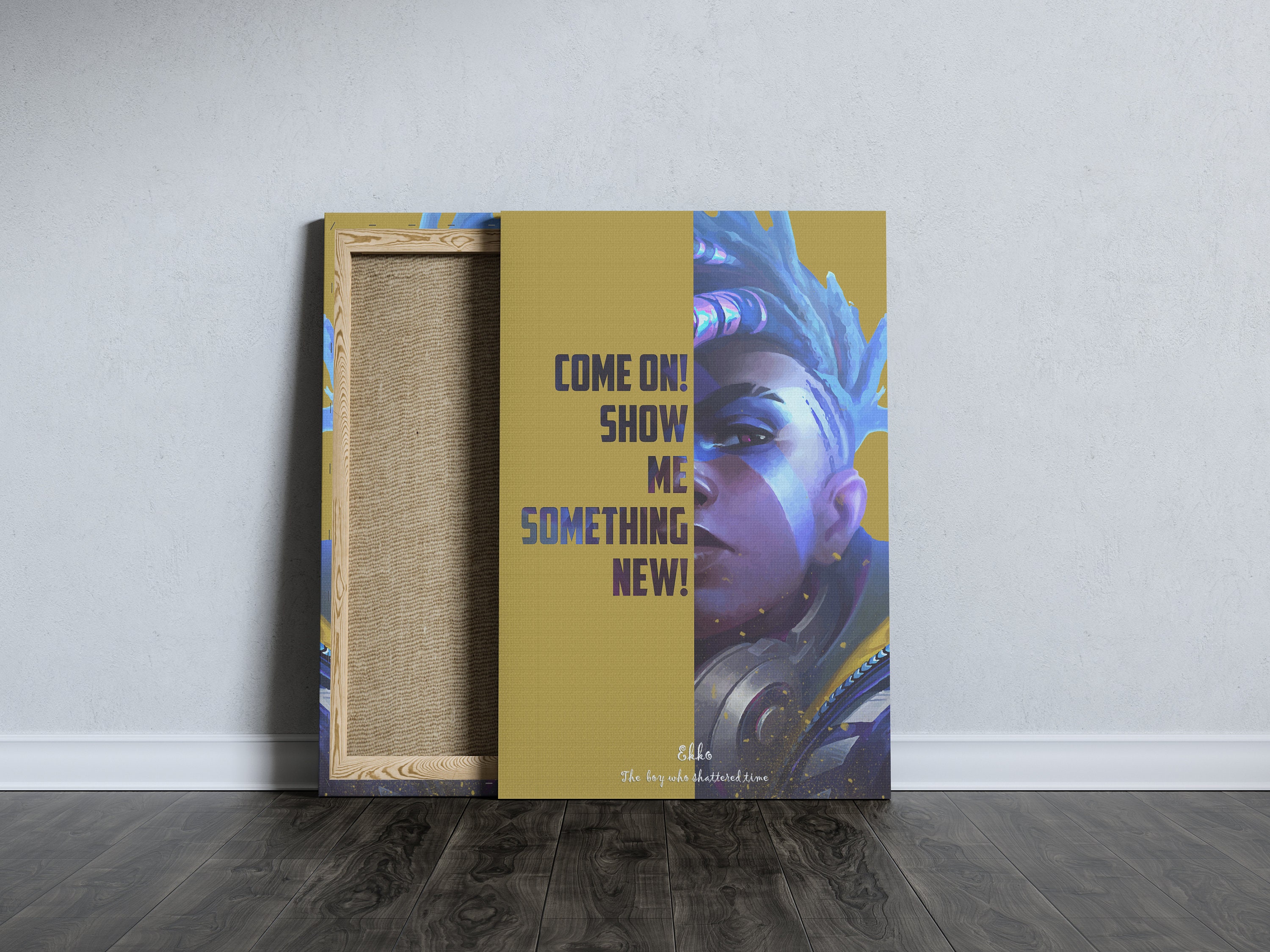 League of Legends Ekko League of Legends Poster Lol Poster the - Etsy