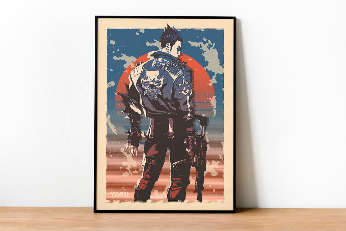 Yoru Valorant Poster Valorant Valorant Poster Gamer Room Decor - Etsy