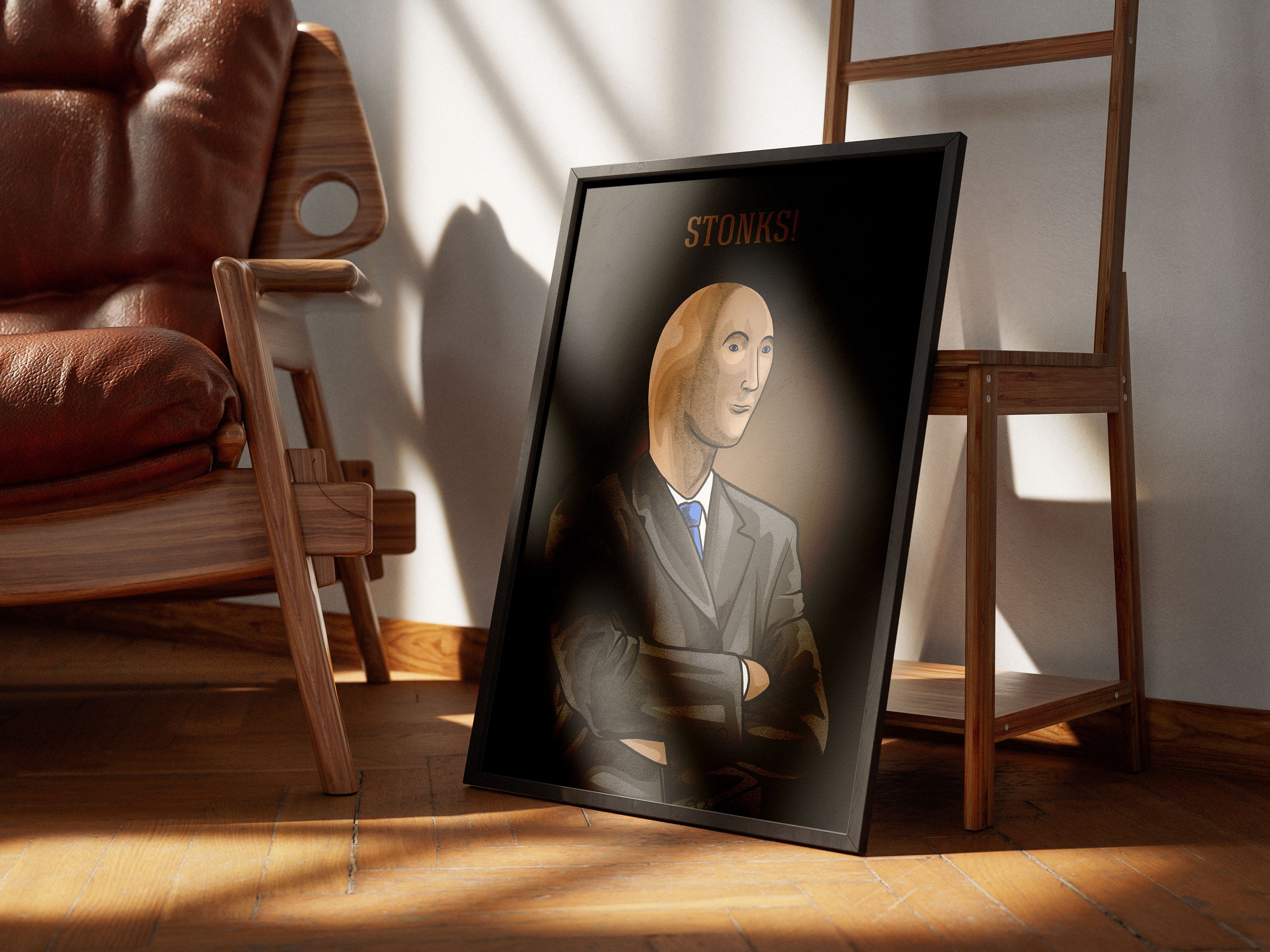 Stonks Meme Poster Funny Memes Funny Present Meme Poster Funny - Etsy