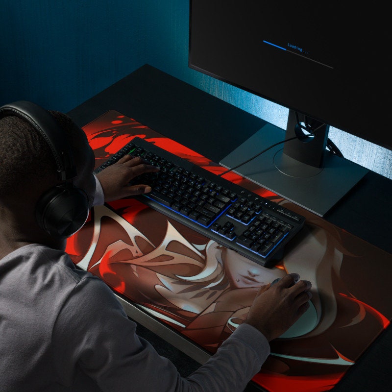 Fade Valorant Mouse Pad Valorant Valorant Desk Mat Gamer Room Decor ...