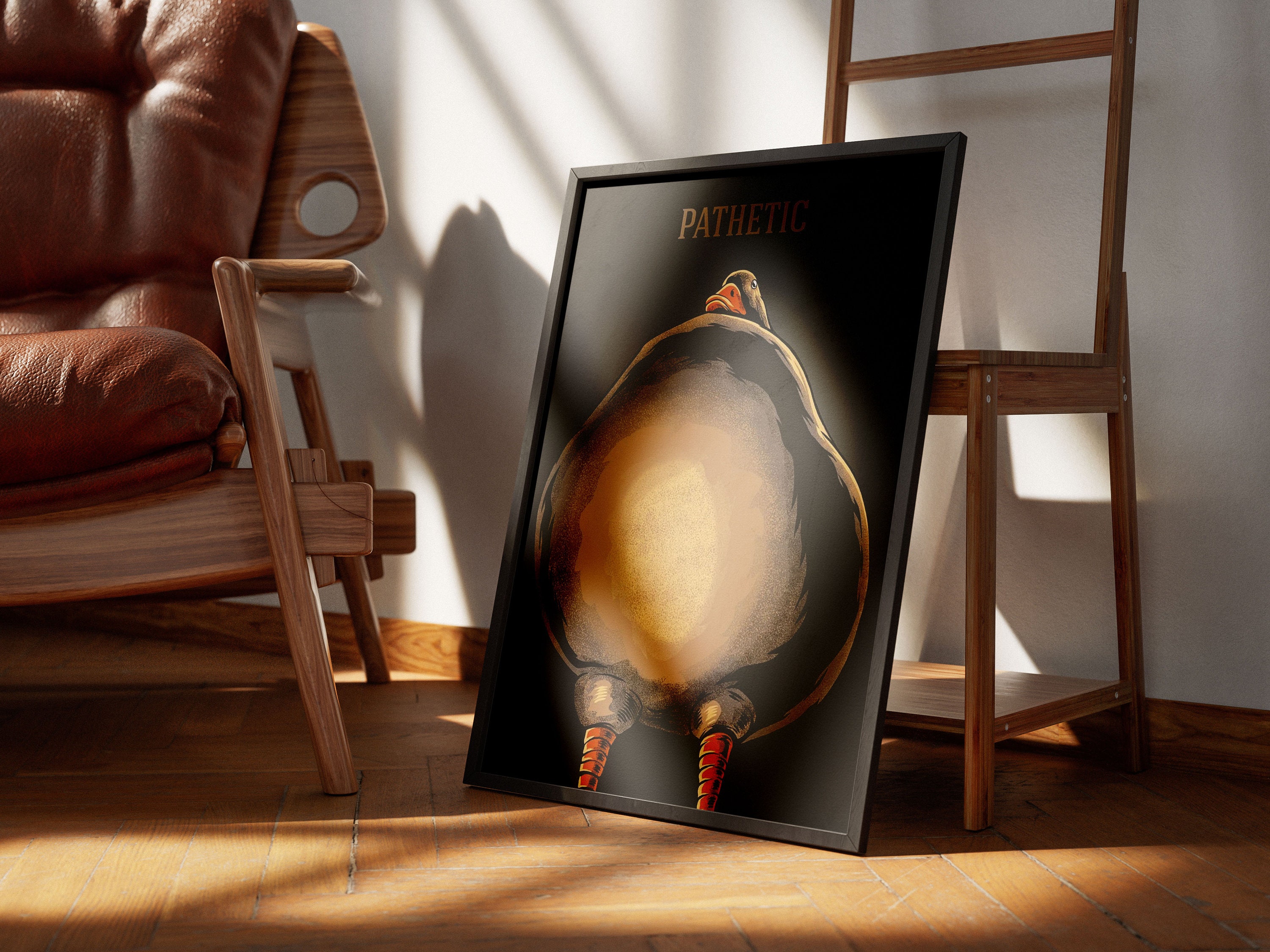 Pathetic Duck Poster Funny Memes Funny Present Meme Poster Funny Poster ...