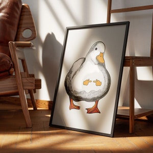 Duck Meme Poster Funny Memes Funny Present Meme Poster Funny Poster ...