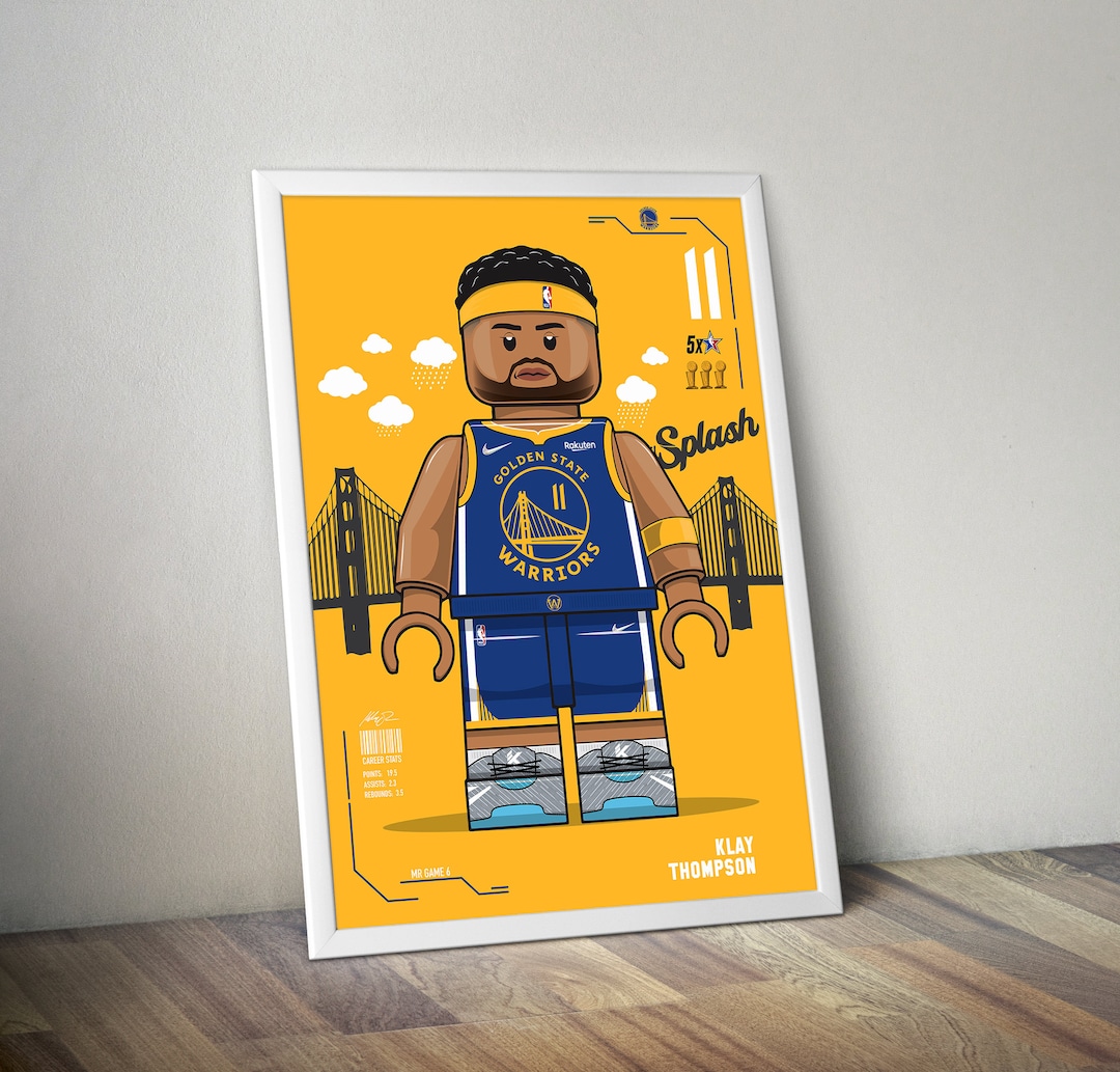 Klay Thompson Poster for Sports Fan Basketball Poster NBA Poster Wall ...