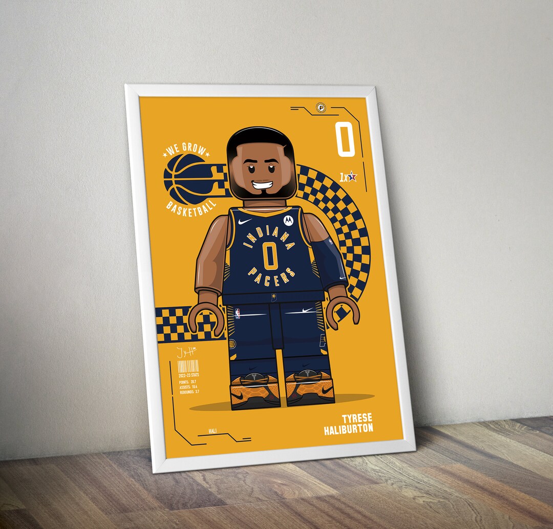 Tyrese Haliburton Poster for Sports Fan Basketball Poster NBA Poster ...