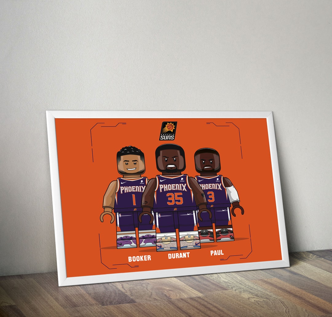 Phoenix Suns Poster for Sports Fan Basketball Poster NBA Poster Wall ...