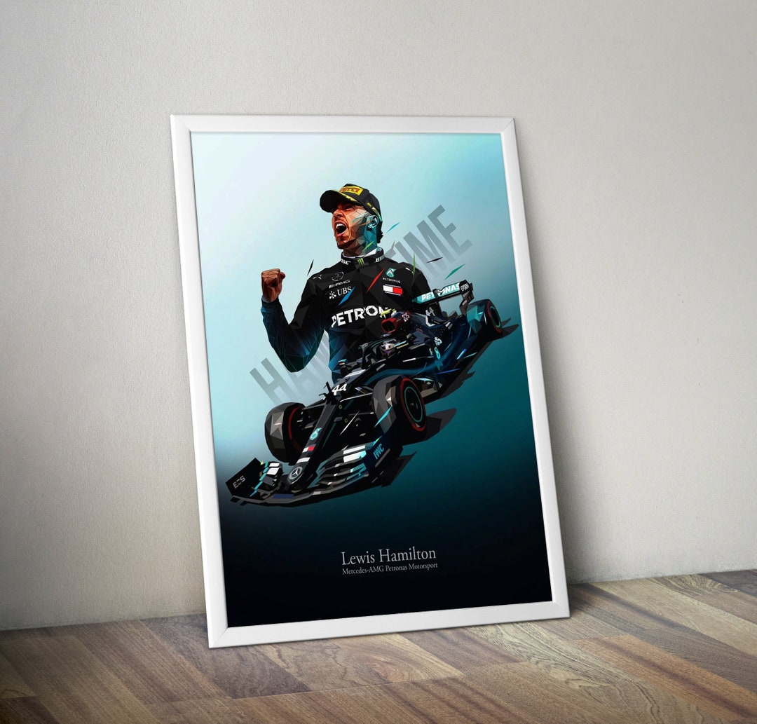Lewis Hamilton Poster F1 Poster F1 Car Poster F1 Car Formula 1 Car F1 ...