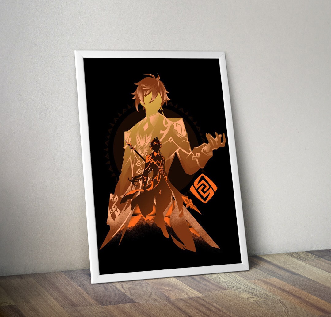 Zhongli Genshin Impact Poster Genshin Impact Genshin Impact Poster ...