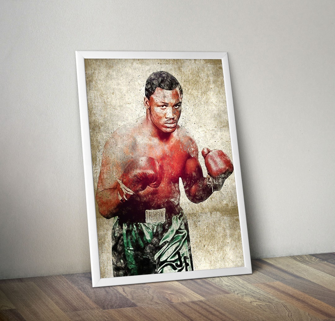 Joe Frazier Boxing Poster: Fight Fan Cave Wall Art - Etsy