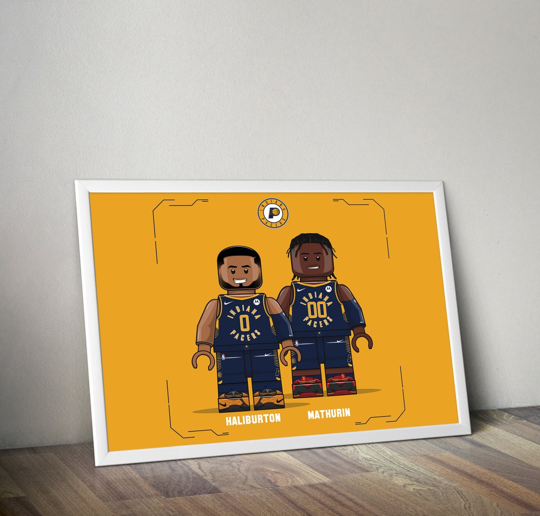 Indiana Pacers Poster for Sports Fan Basketball Poster NBA Poster Wall ...