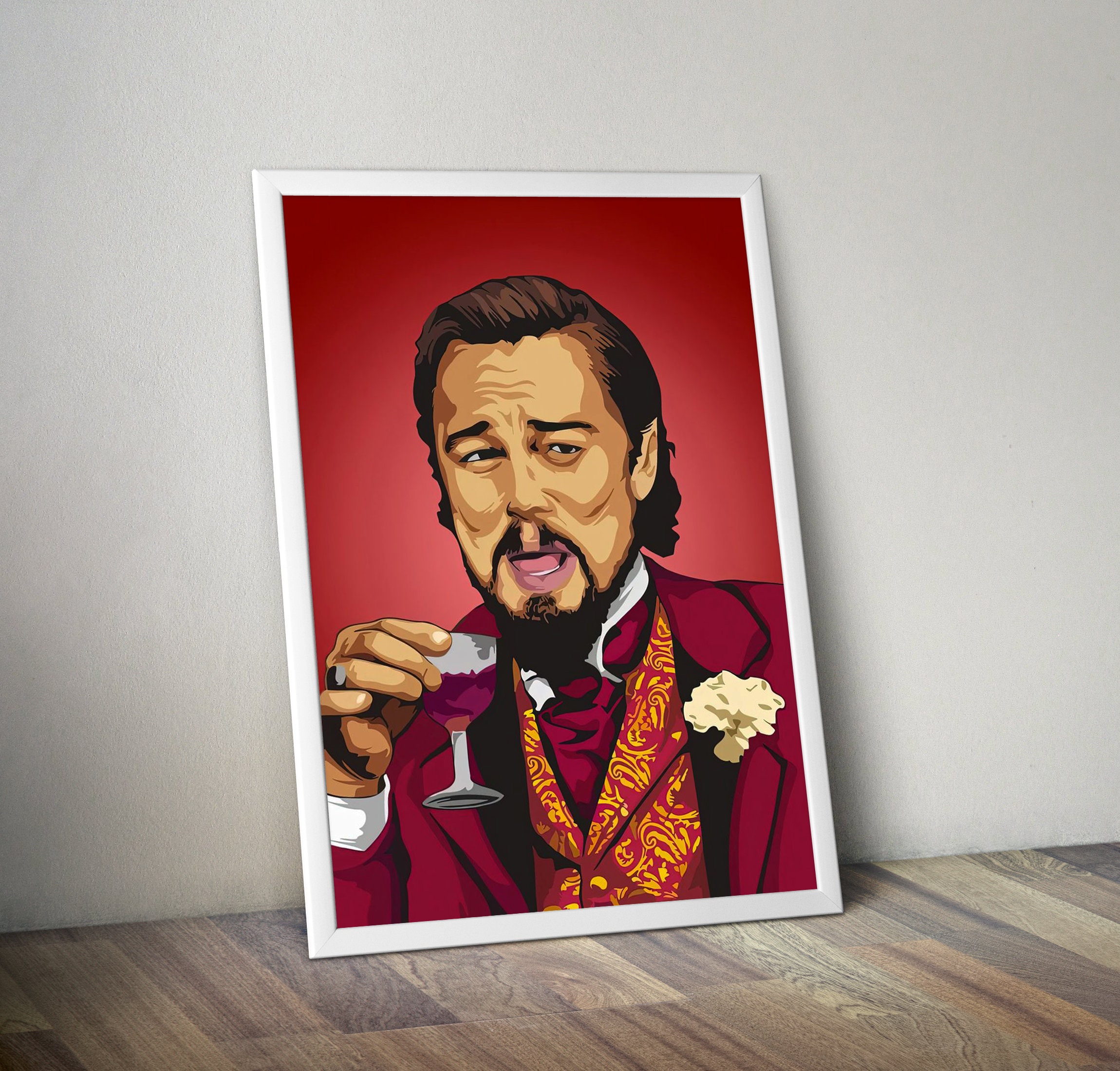 Leo Meme Poster Calvin Candie Memes Funny Present Meme Poster - Etsy