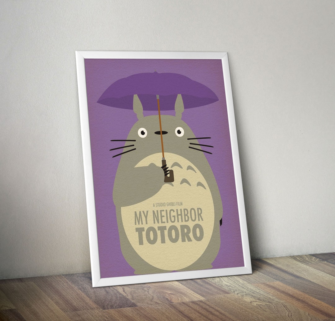 Studio Ghibli Poster Totoro Poster Spirited Away Poster Howl's Moving ...