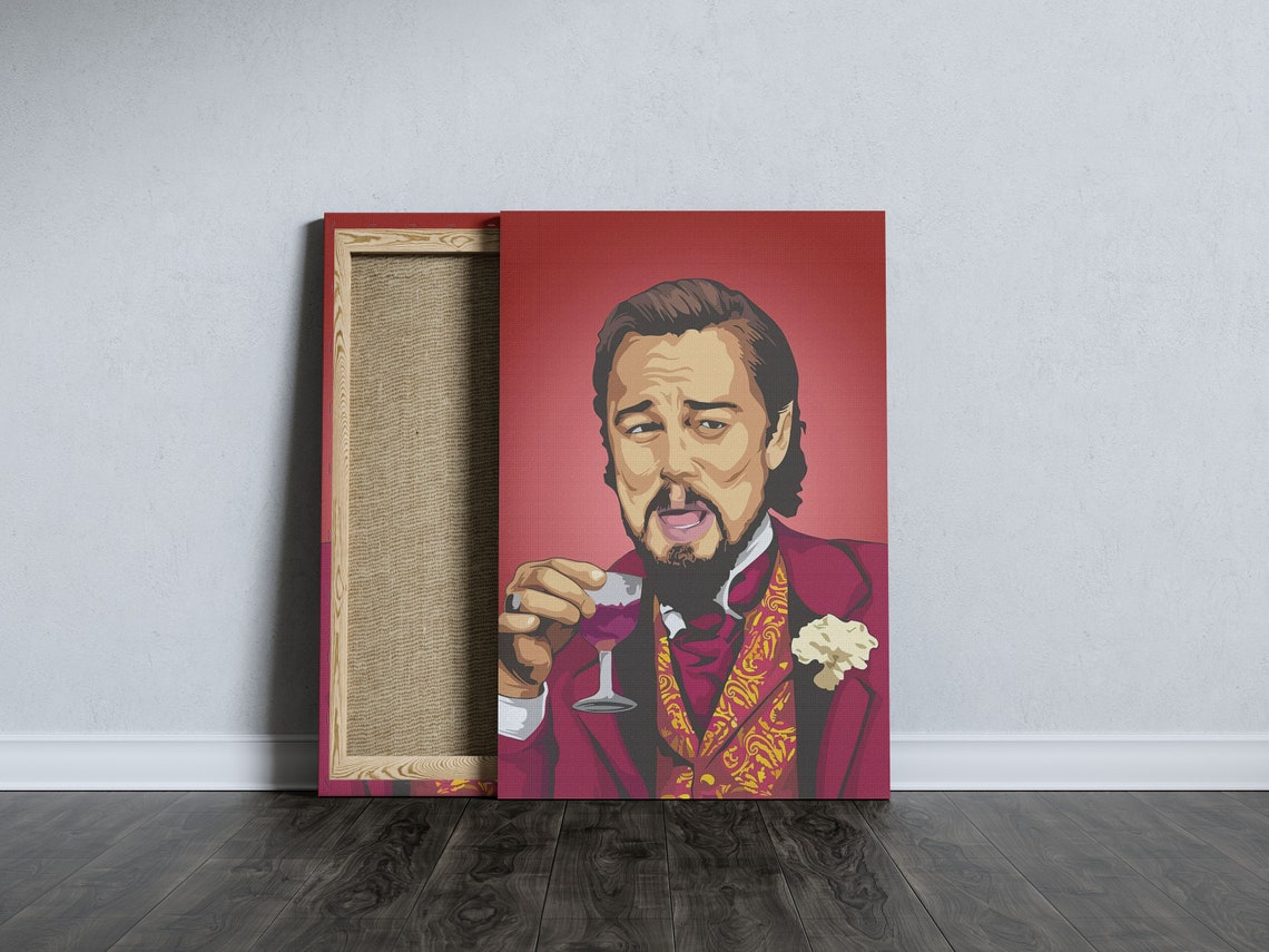 Leo Meme Poster Calvin Candie Memes Funny Present Meme Poster - Etsy