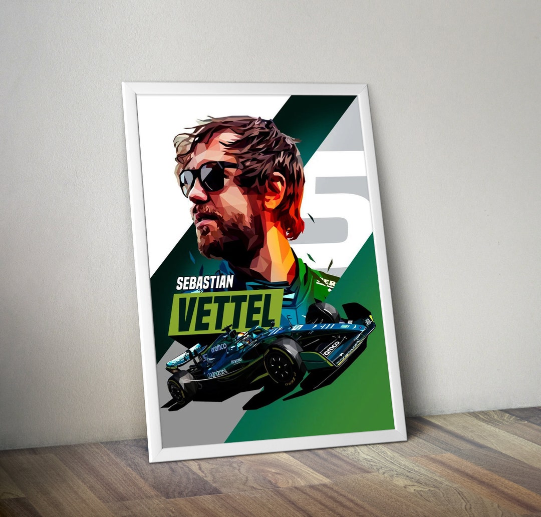 Sebastian Vettel Poster F1 Poster F1 Car Poster F1 Car Formula - Etsy