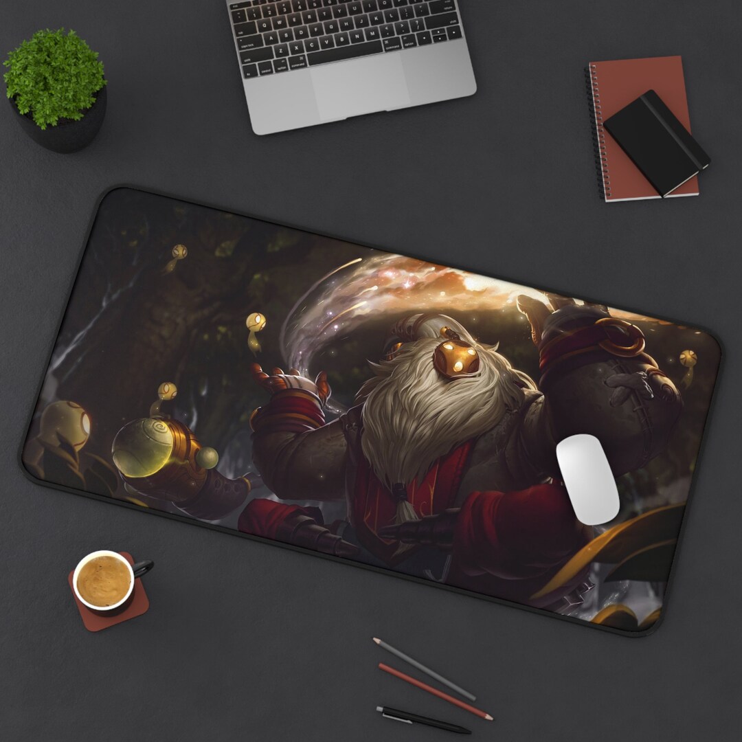 Bard League of Legends Mouse Pad: Gamer Desk Mat Decor - Etsy