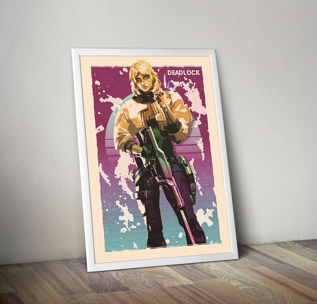 Deadlock Valorant Poster: Gamer Room Decor - Etsy UK