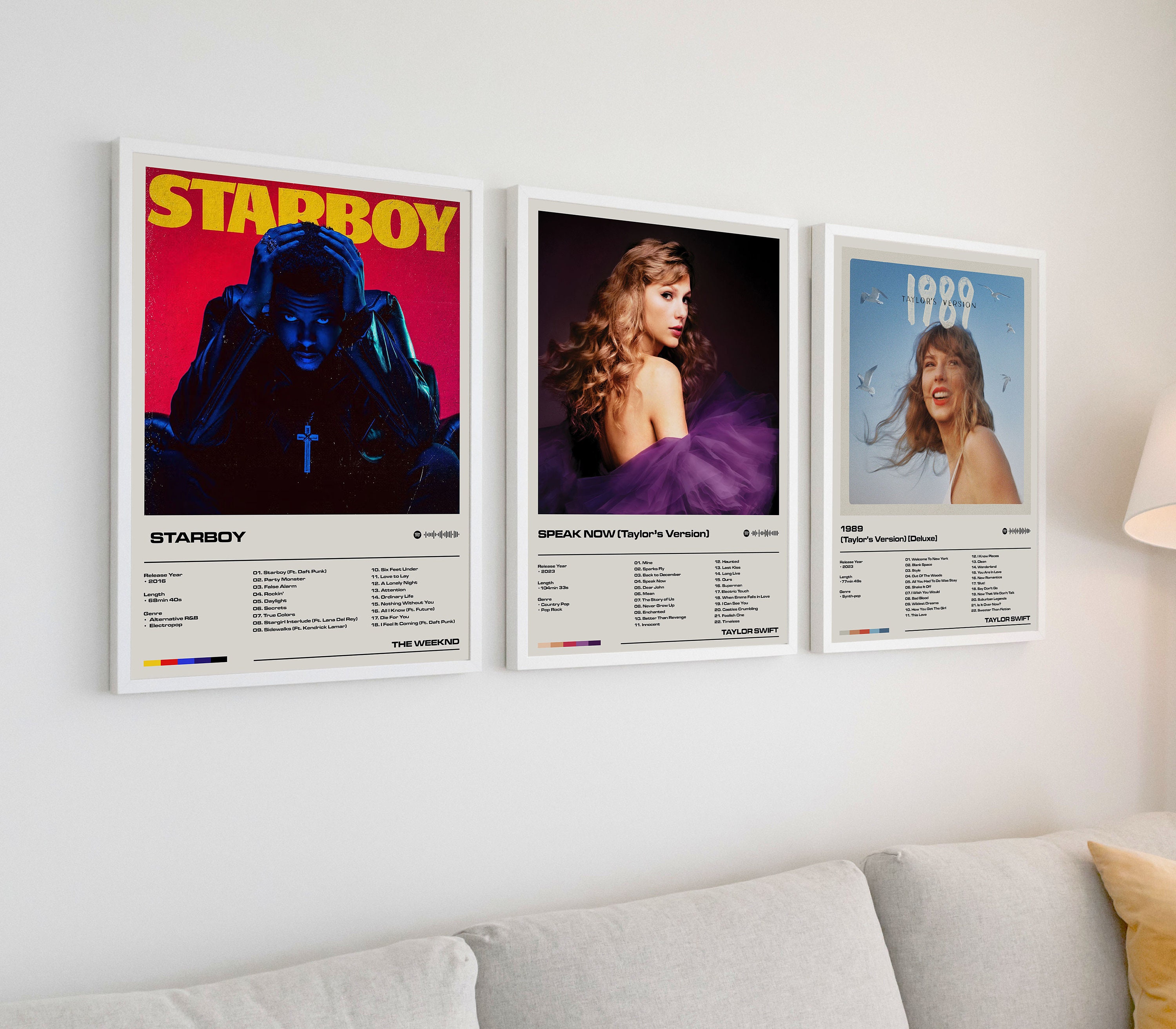 Custom Album Poster Album Cover Posters Album Poster Wall Art Print for ...