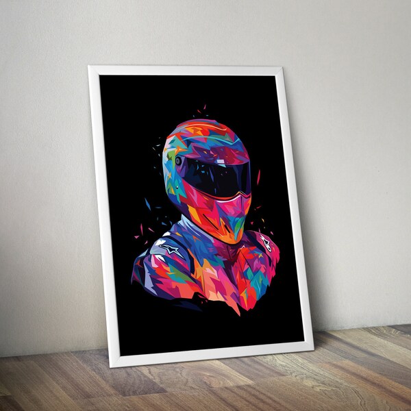The Stig Art - Etsy