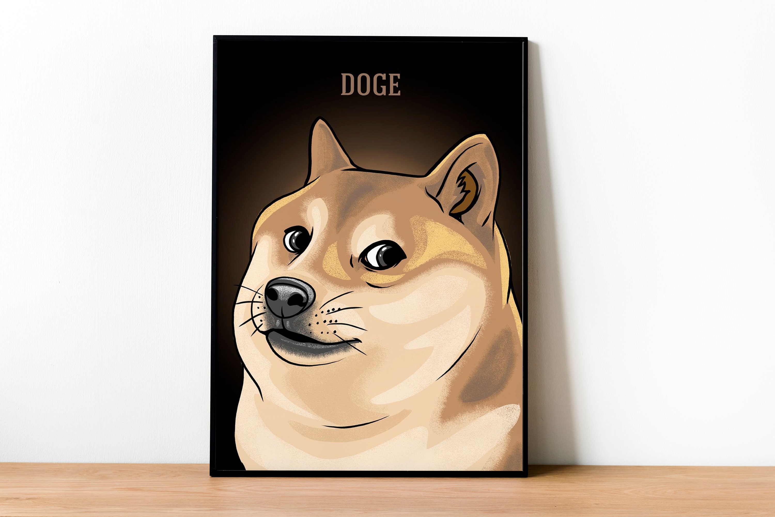 Doge Meme Poster Funny Memes Funny Present Meme Poster Funny - Etsy