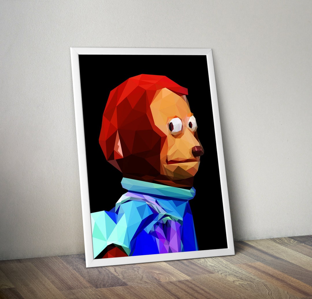 Monkey Puppet Not Me Meme Poster Funny Memes Funny Present Meme Poster ...