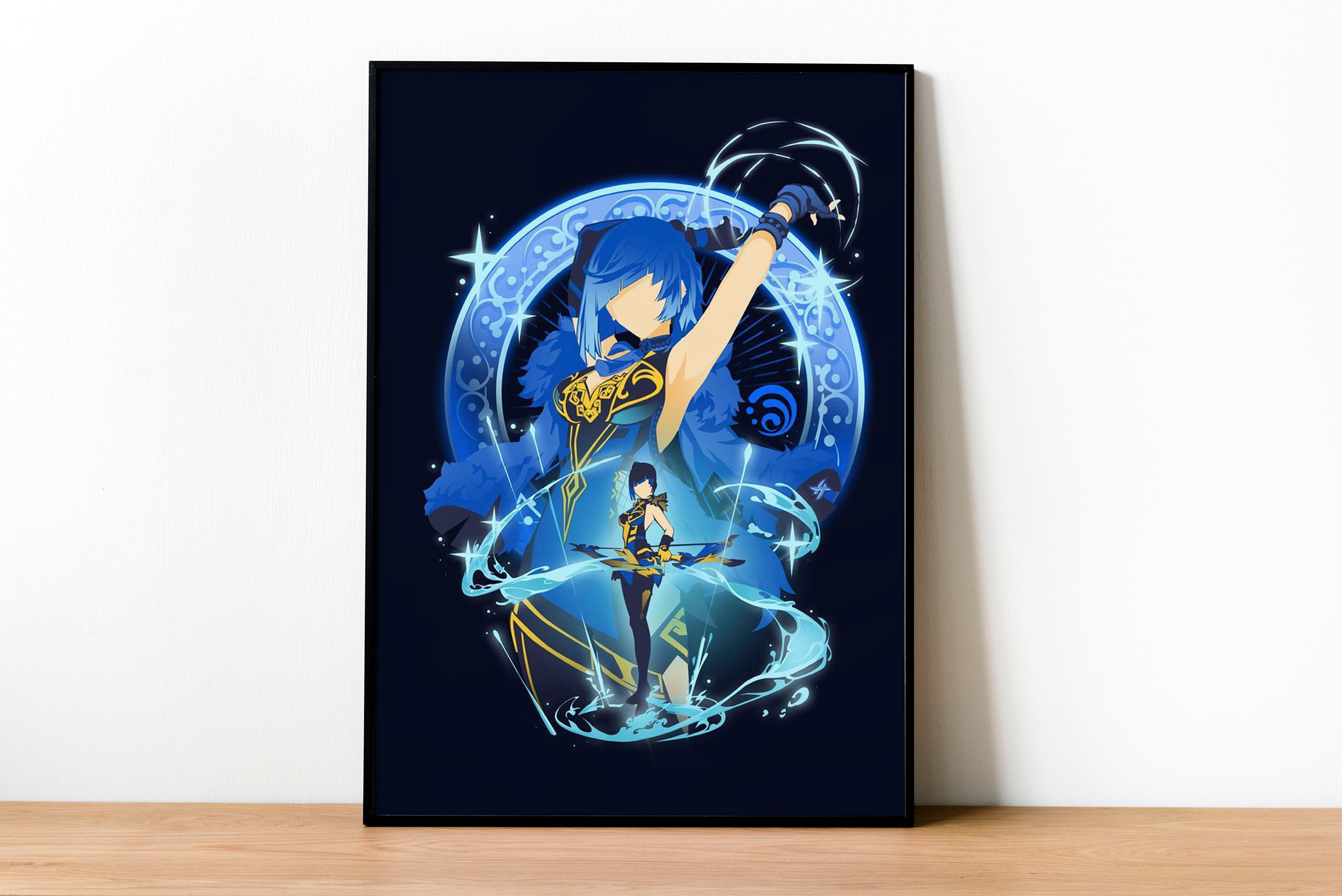 Yelan Genshin Impact Poster Genshin Impact Genshin Impact Poster ...