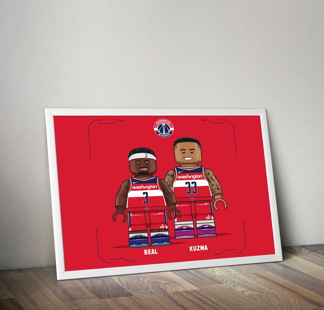 Washington Wizards Poster for Sports Fan Basketball Poster NBA Poster ...