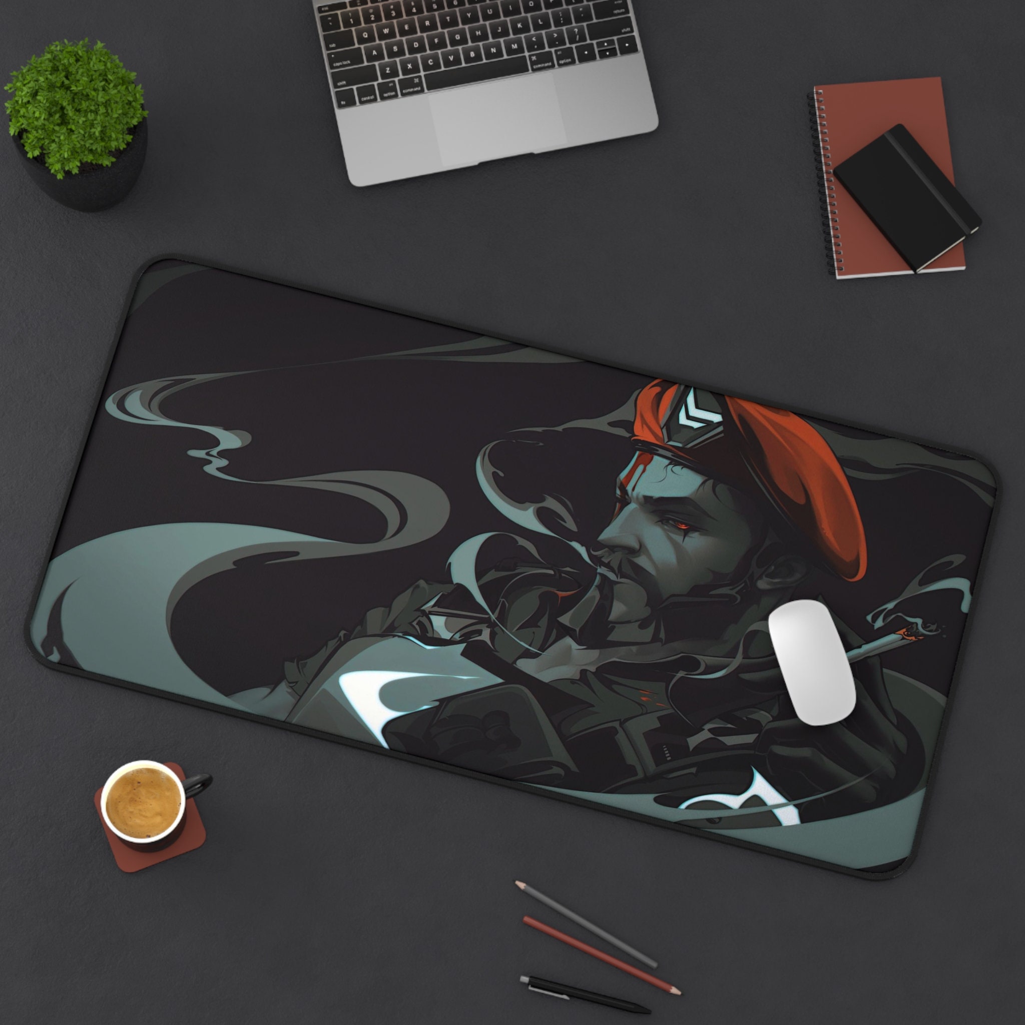 Brimstone Valorant Mouse Pad Valorant Valorant Desk Mat Gamer - Etsy