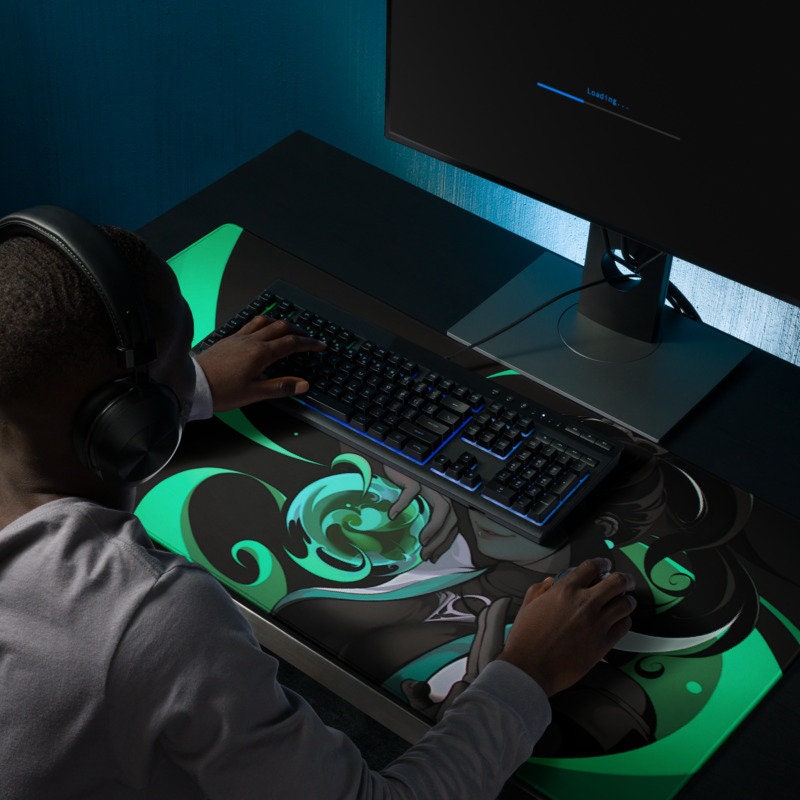 Sage Valorant Mouse Pad Valorant Valorant Desk Mat Gamer Room Decor ...