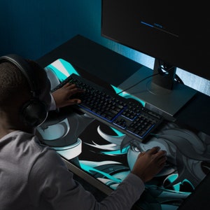 Neon Valorant Mouse Pad Valorant Valorant Desk Mat Gamer Room Decor ...