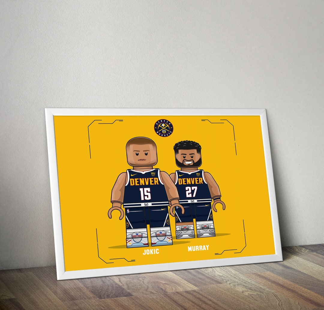 Denver Nuggets Poster for Sports Fan Basketball Poster NBA Poster Wall ...
