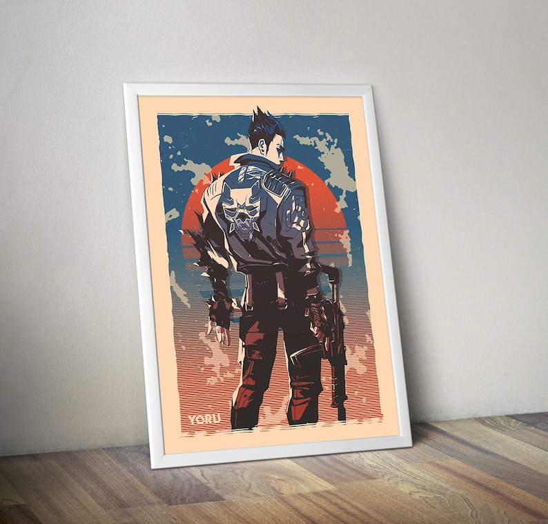 Yoru Valorant Poster Valorant Valorant Poster Gamer Room Decor - Etsy
