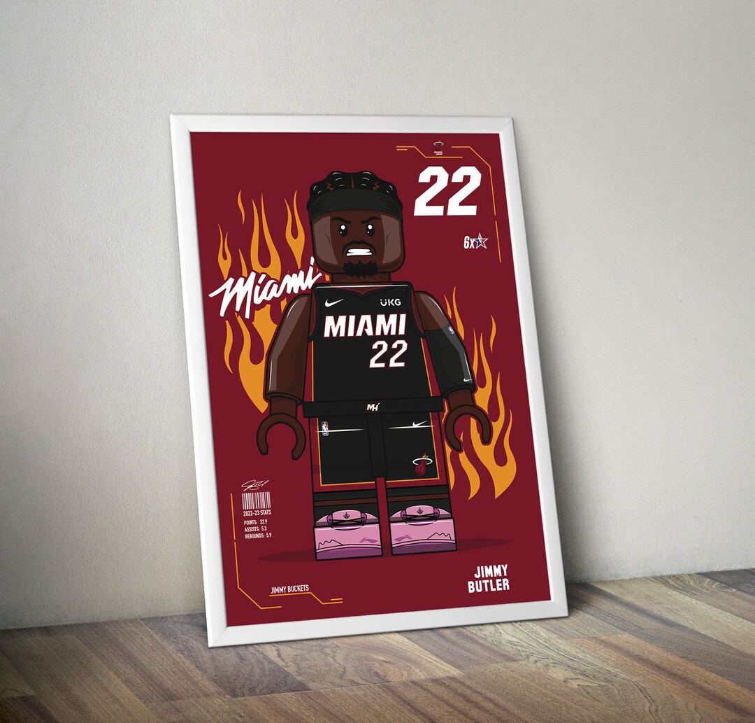 Jimmy Butler Poster for Sports Fan Basketball Poster NBA Poster Wall ...