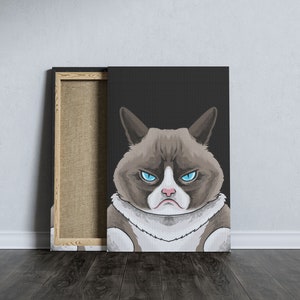 Funny Grumpy Cat Meme Poster Funny Memes Funny Present Meme Poster ...