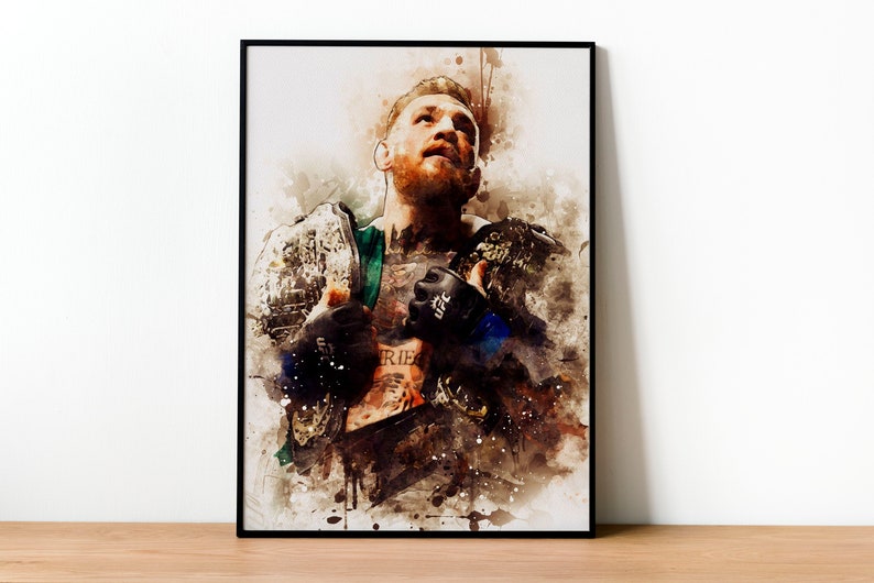 Conor Mcgregor Poster Boxing Poster MMA Poster Fight Fan Cave - Etsy