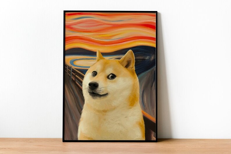 Doge Memes Poster Funny Memes Funny Present Meme Poster Funny - Etsy