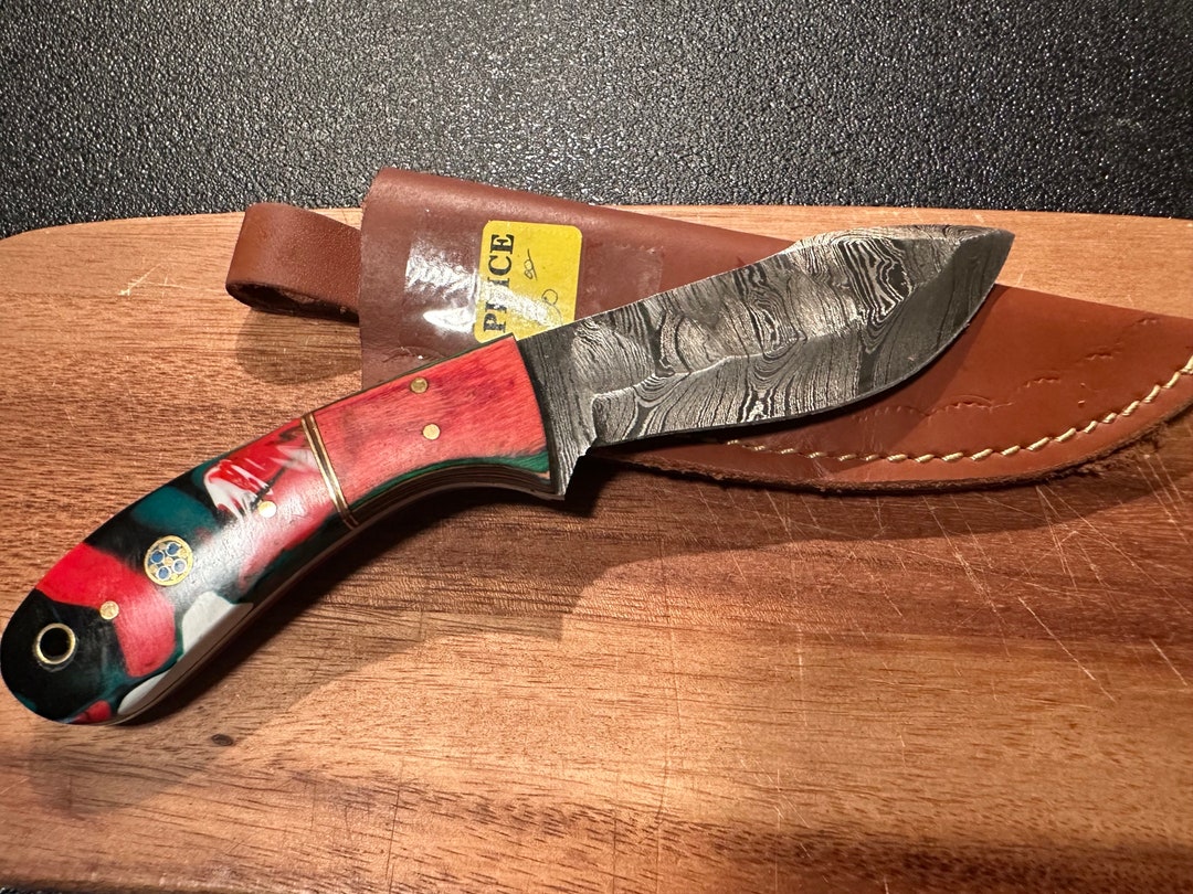 Everyday Carry EDC Fixed Blade Knife, Hunting Knife, Skinner,drop Point ...