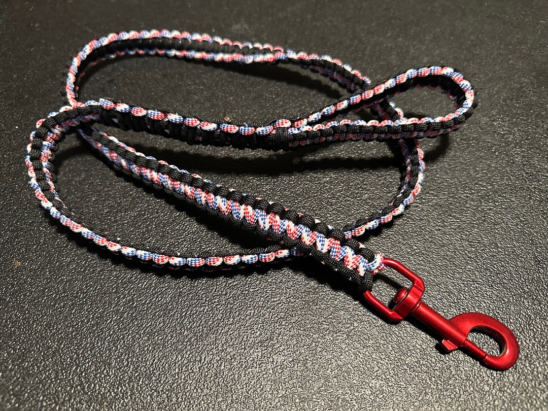Paracord Patriot Edition Dog Leash , Dog Leashes, Cobra Weave , Puppy ...