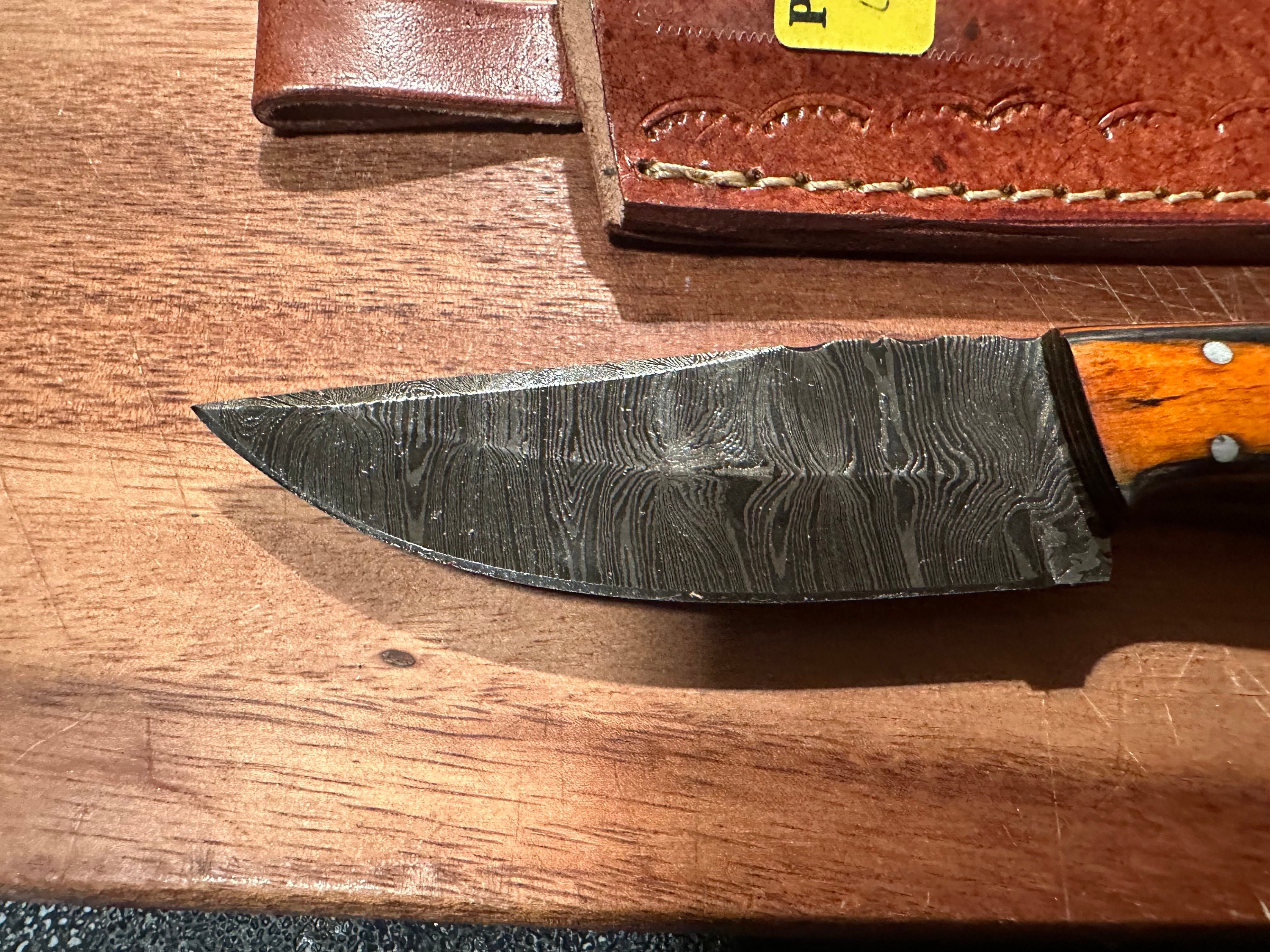 Everyday Carry EDC Fixed Blade Knife, Hunting Knife, Skinner,drop Point ...