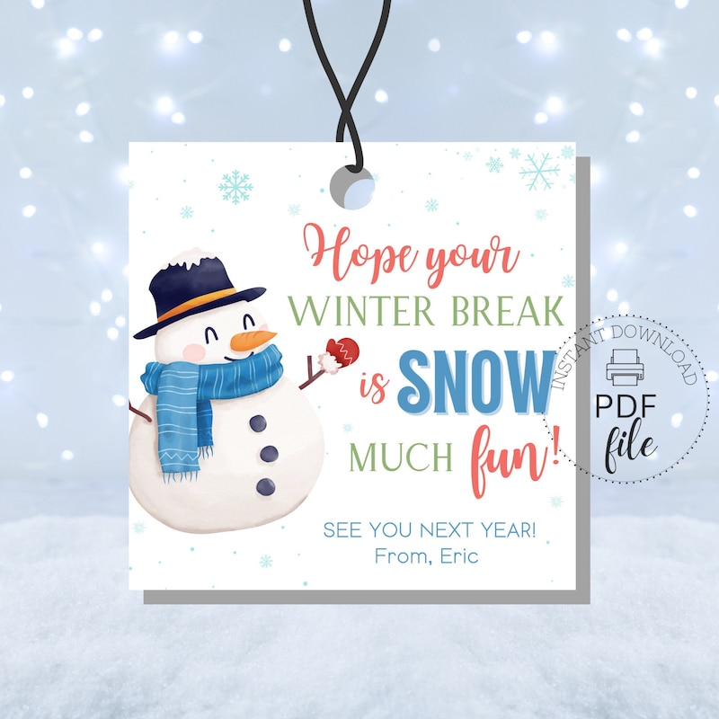 Winter Gift Tags - 60+ Gift Ideas for 2025