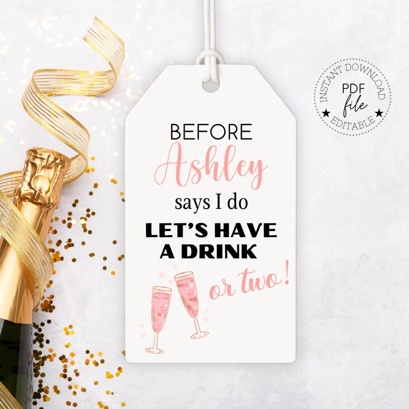 Bachelorette Tags - Etsy