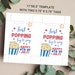 Microwave Popcorn Pack Tag | Printable Just Popping by to Say Happy ...