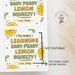 Printable Lemon Gift Tag, You Make Learning Easy Peasy Lemon Squeezy ...