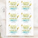Printable Testing Day Gift Tag, School A Little Treat to Make Testing ...