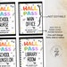 Printable Classroom Hall Passes, Preschool/elementary Pass ...