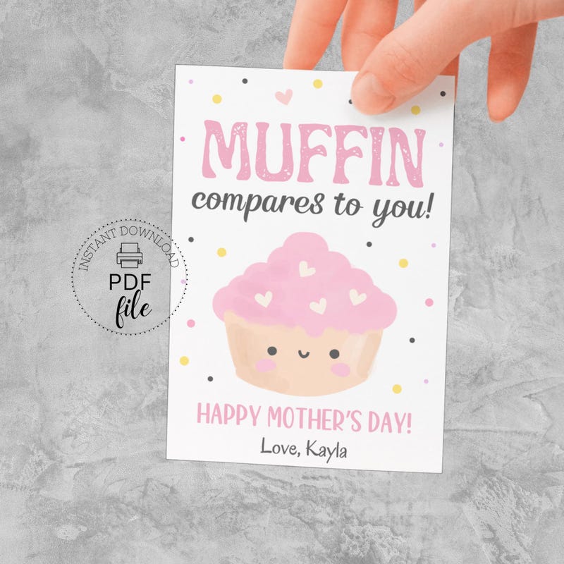 Muffins With Mom - Etsy