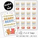 Printable Testing Day Gummy Bears Snack Tag, Classroom It's Time to Do ...