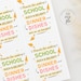Printable School Staff Meal Appreciation Gift Tag, Thanks for Making ...
