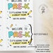 Printable Welcome to Pre-k Gift Tag, Personalized Teacher/classroom ...