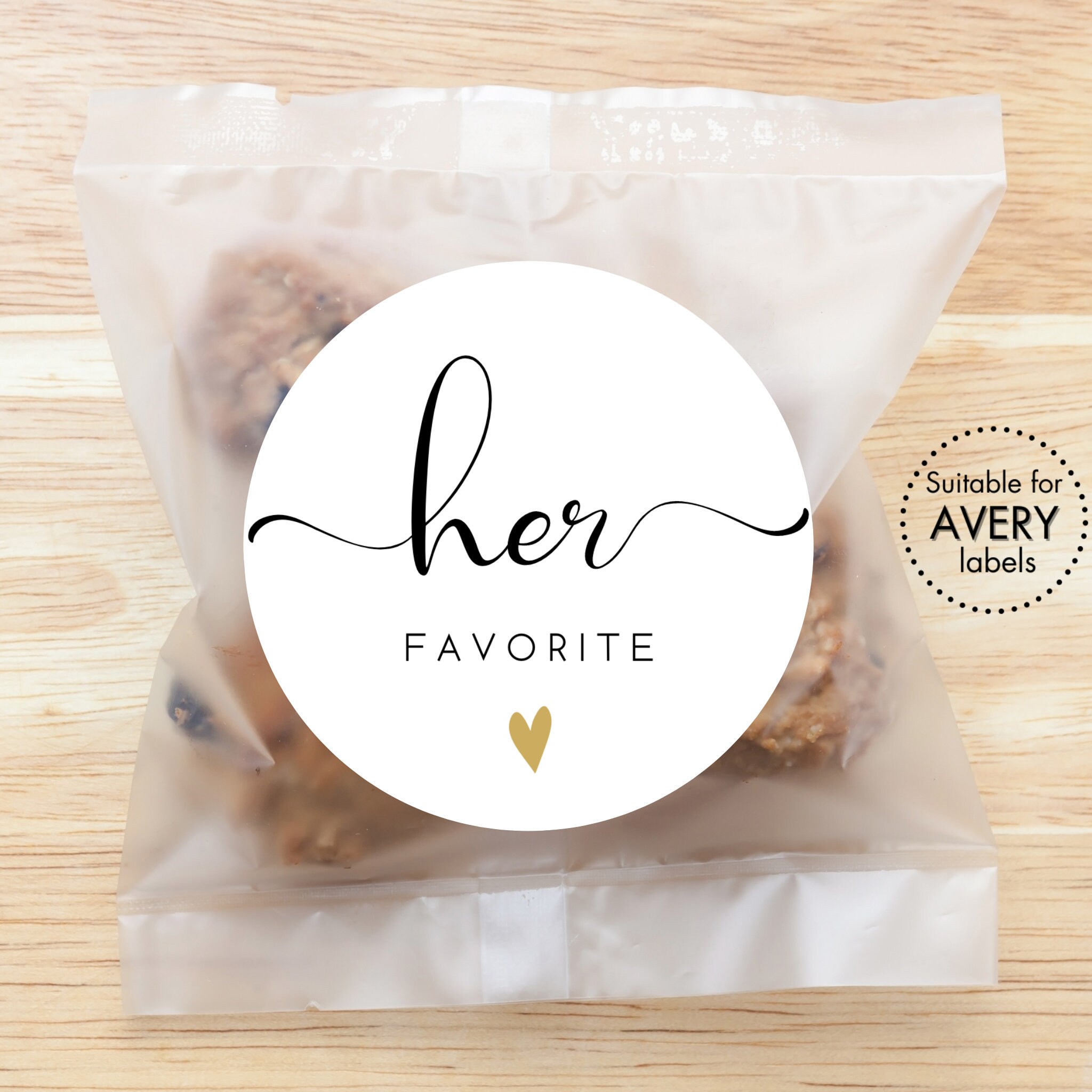His/her/our Favorite Stickers Engagement Favor Labels Round White ...