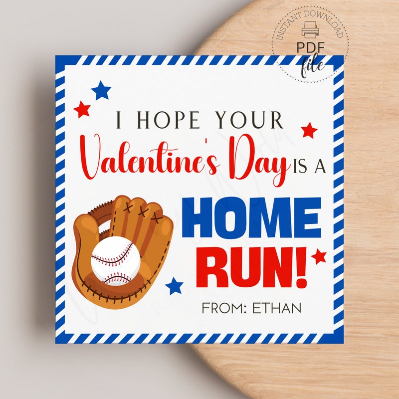 Baseball Valentines Box - Etsy