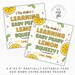 Printable Teacher Appreciation Lemon Gift Tag, You Make Learning Easy ...